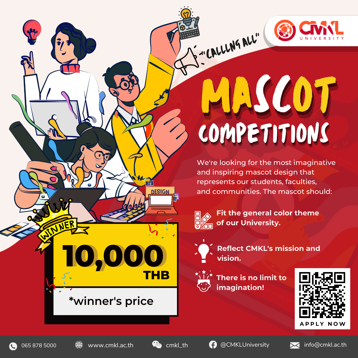 Mascot Competitions - Carnegie Mellon - CMKL│Thailand